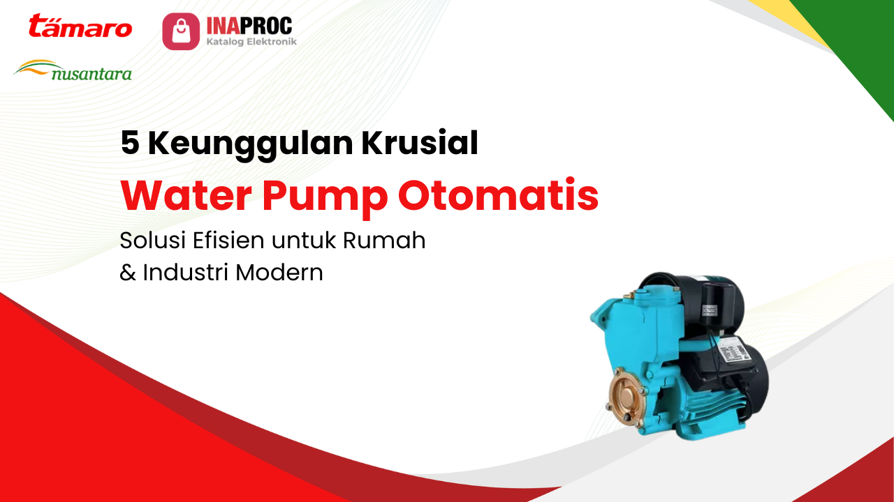 Water Pump Otomatis Rumah & Industri Modern : 5 Solusi Ampuh